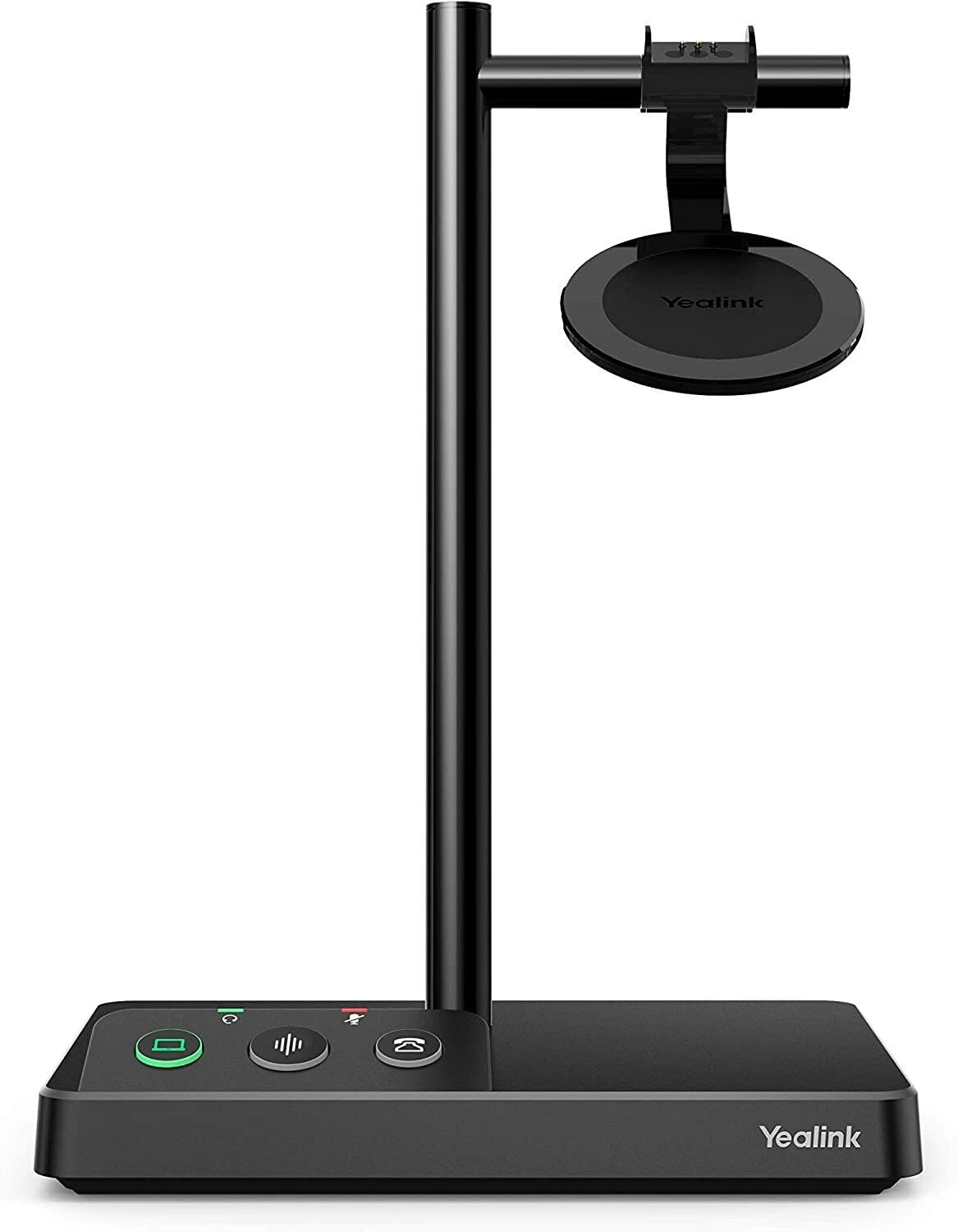 Yealink WH62 Mono Teams Wireless Noise Canceling Headset - Connects and Works with USB Enabled Desk Phones, Computers and Softphones. Headset Includes a 500ft Wireless Range + Intelligent Mute