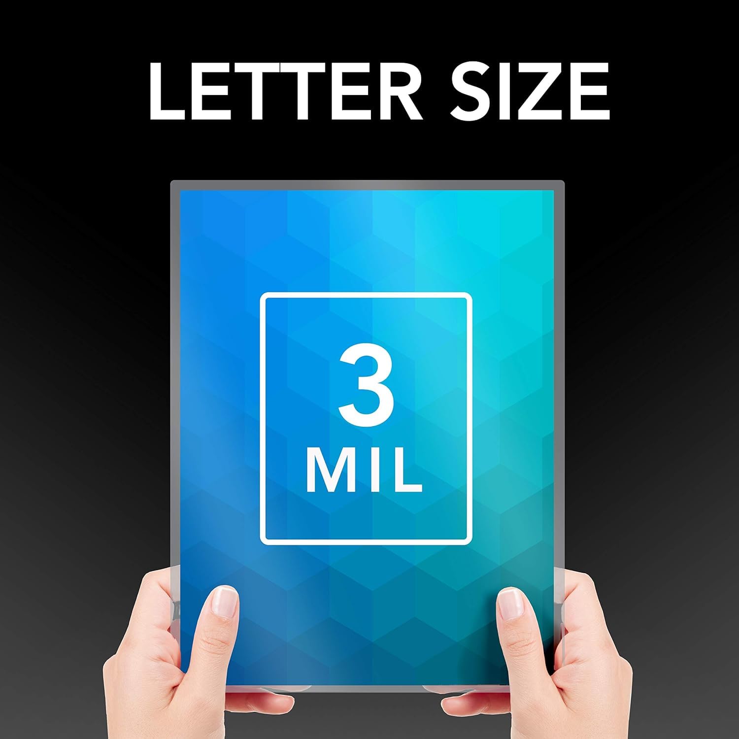 GBC Thermal Laminating Sheets / Pouches, Letter Size, 3 Mil, Heat Seal, 200/Pack (3202062)