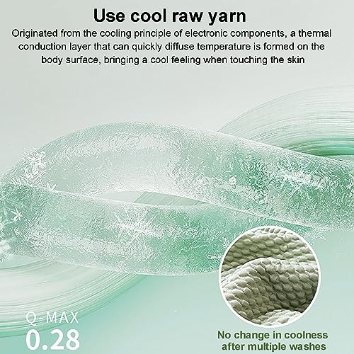 Summer Ice Silk Sofa Cushion Cover,Non-Slip Wear-Resistant Sectional Slipcovers Set Cooling Stretch Couch Cushion Cover,Furniture Protector for 1/2/3/4 Seater (3 Seater Cover, Blue)