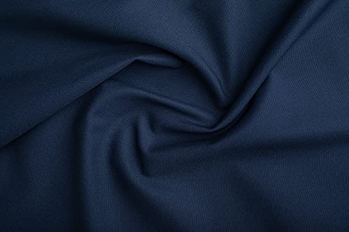 MASTERS OF COVERS Pure Cotton Klippan Loveseat Slipcover for The IKEA 2 Seater Klippan Loveseat Sofa Cover Replacement-Cotton Blue