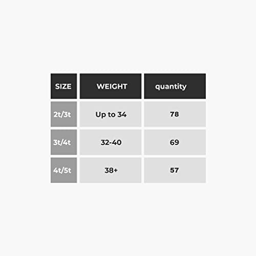 The Honest Company Clean Conscious Training Pants | Plant-Based, Sustainable Diapers | Magical Moments + Butterfly Kisses | Size 4T/5T (38+ lbs), 57 Count