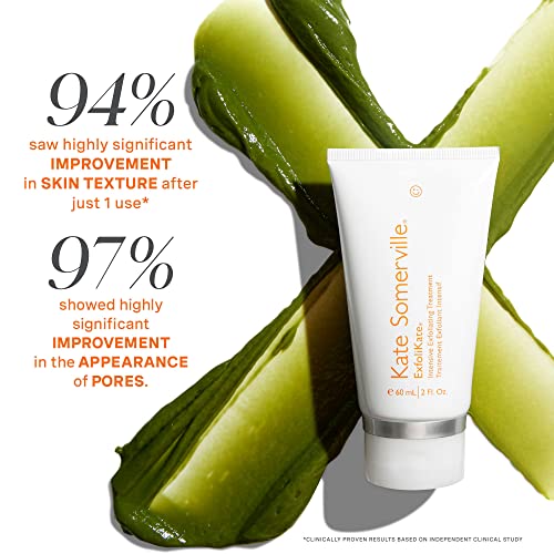Kate Somerville ExfoliKate Intensive Exfoliating Treatment β Salicylic Acid and Lactic Acid Super Facial Scrub Improves Texture and Pores, 0.5 Fl Oz