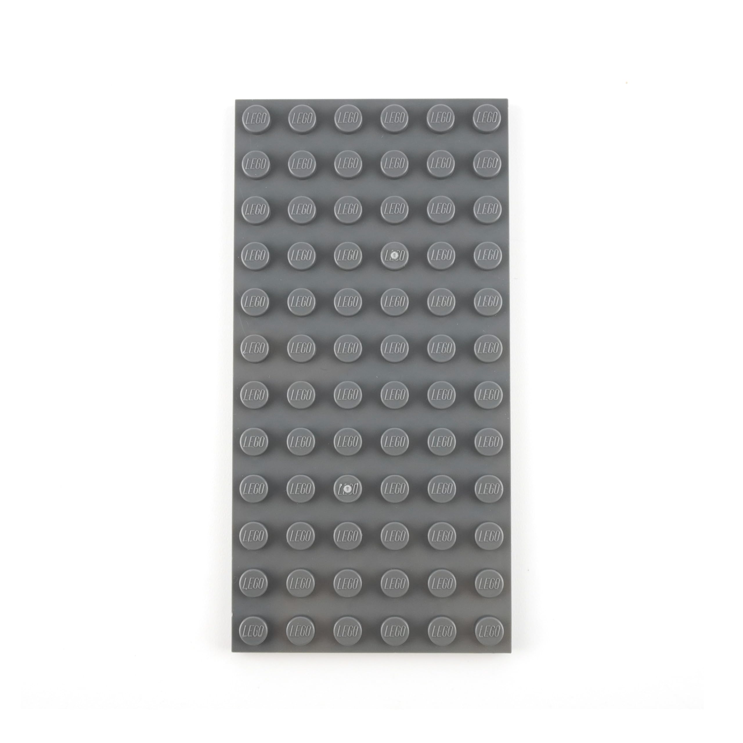 LEGO City - 4 Plates, 6 x 12 Studs, in New Dark Grey - 3028