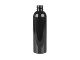 Natural Farms 4oz Black Plastic Spray Bottles -3 Pack Empty Spray Bottle Refillable Containers - Essential Oils - Hair - Aromatherapy | Fine Mist Sprayers with Dust Caps - Made in the USA