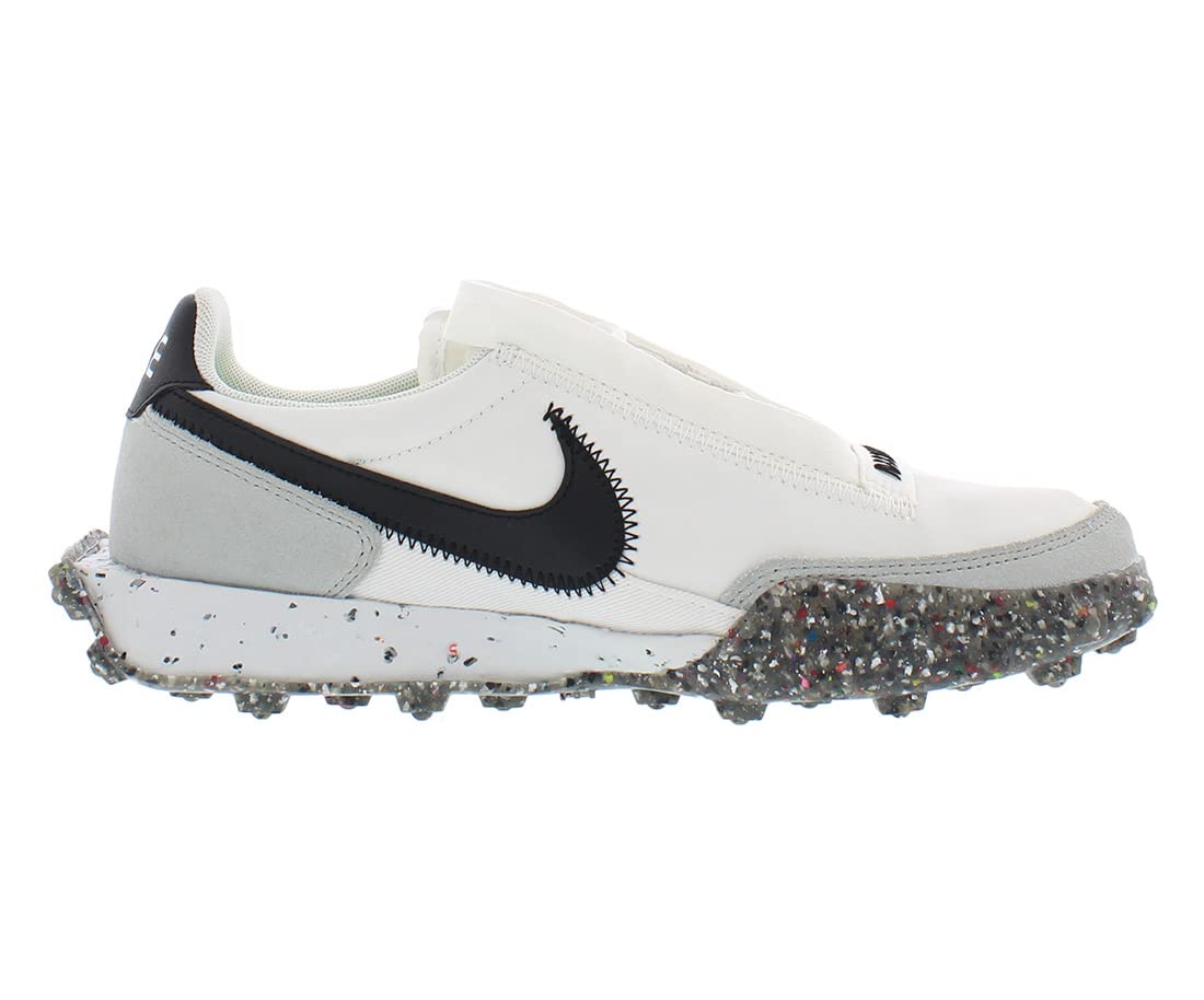 Nike Men's Waffle Racer Crater Running Trainers Ct1983 Shoes, Summit White Black Photon Dust 104, 6.5