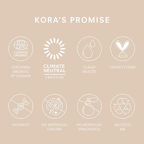KORA Organics Noni Glow Plumping Face Oil | Nourish & Illuminate | Certified Organic | Cruelty Free | 0.34 fl oz