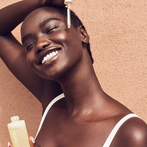 KORA Organics Noni Glow Plumping Face Oil | Nourish & Illuminate | Certified Organic | Cruelty Free | 0.34 fl oz