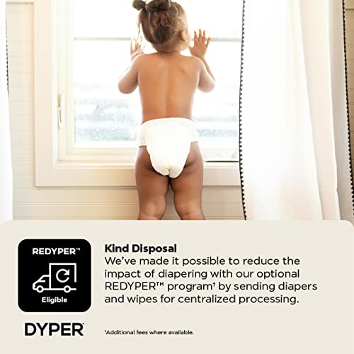 DYPER Viscose from Bamboo Toddler Potty Training Pants Girls & Boys Size 4T-5T, Honest Ingredients, Day & Overnight, Made with Plant-Based* Materials, Hypoallergenic for Sensitive Skin, Unscented
