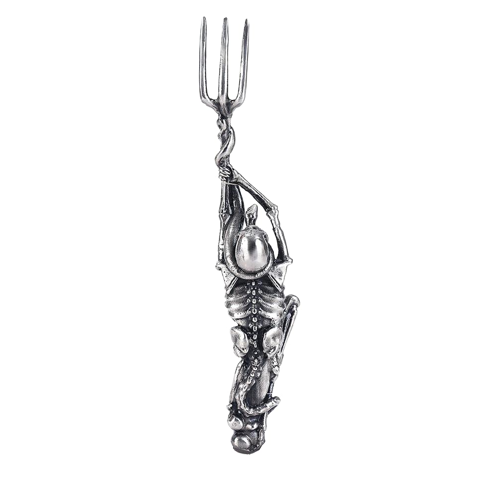 Kitchen79 Handmade Cutlery Set - Premium 3 Stainless Steel Utensils, Including Knife/Fork/Spoon, Cutlery Utensil Set - Badass Silverware Set For Home Kitchen. Gift For Gothic, Skull, Skeleton Lovers
