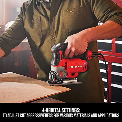 CRAFTSMAN Jig Saw, 6.0-Amp, Corded (CMES612)