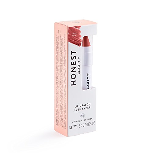Honest Lip Crayon Lush Sheer - Rose Women Lipstick 0.105 oz