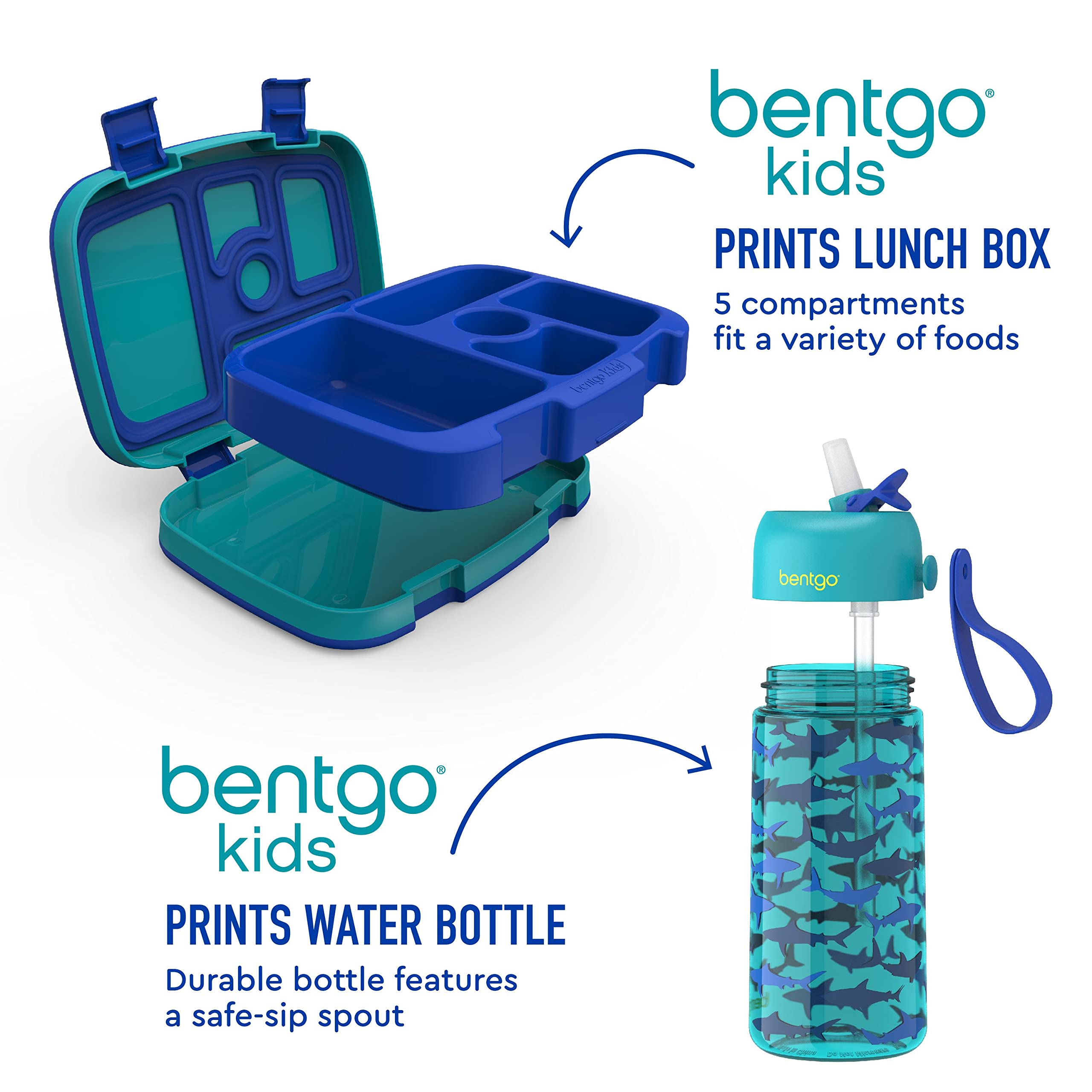 Bentgo® Kids Prints Pack (Shark)