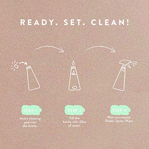 The Honest Company Conscious Cleaning Multi-Surface Refillable Starter Kit