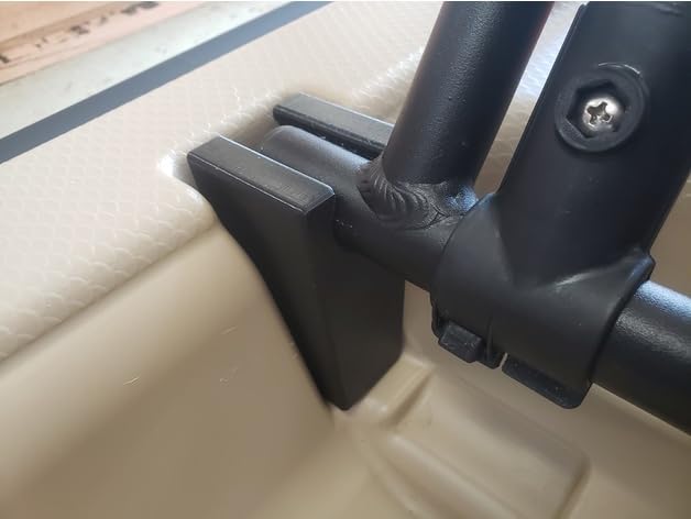 Zephyr's Market Kayak Seat Risers Compatible with Lifetime Tamarack Pro, Kenai Pro, and Teton Angler Kayaks (Black)