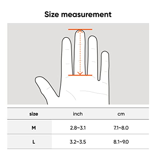 Neofect Finger Splint for Spastic Fingers Medium Right - Stroke Recovery Equipment , Finger exerciser, hand strengthener, finger regabilitation gloves, stroke hand splint, finger straightener, finger exetension exerciser, radial nerve palsy splint