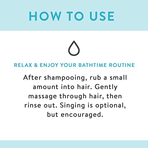 The Honest Company Silicone-Free Conditioner | Gentle for Baby | Naturally Derived, Tear-free, Hypoallergenic | Citrus Vanilla Refresh, 10 fl oz
