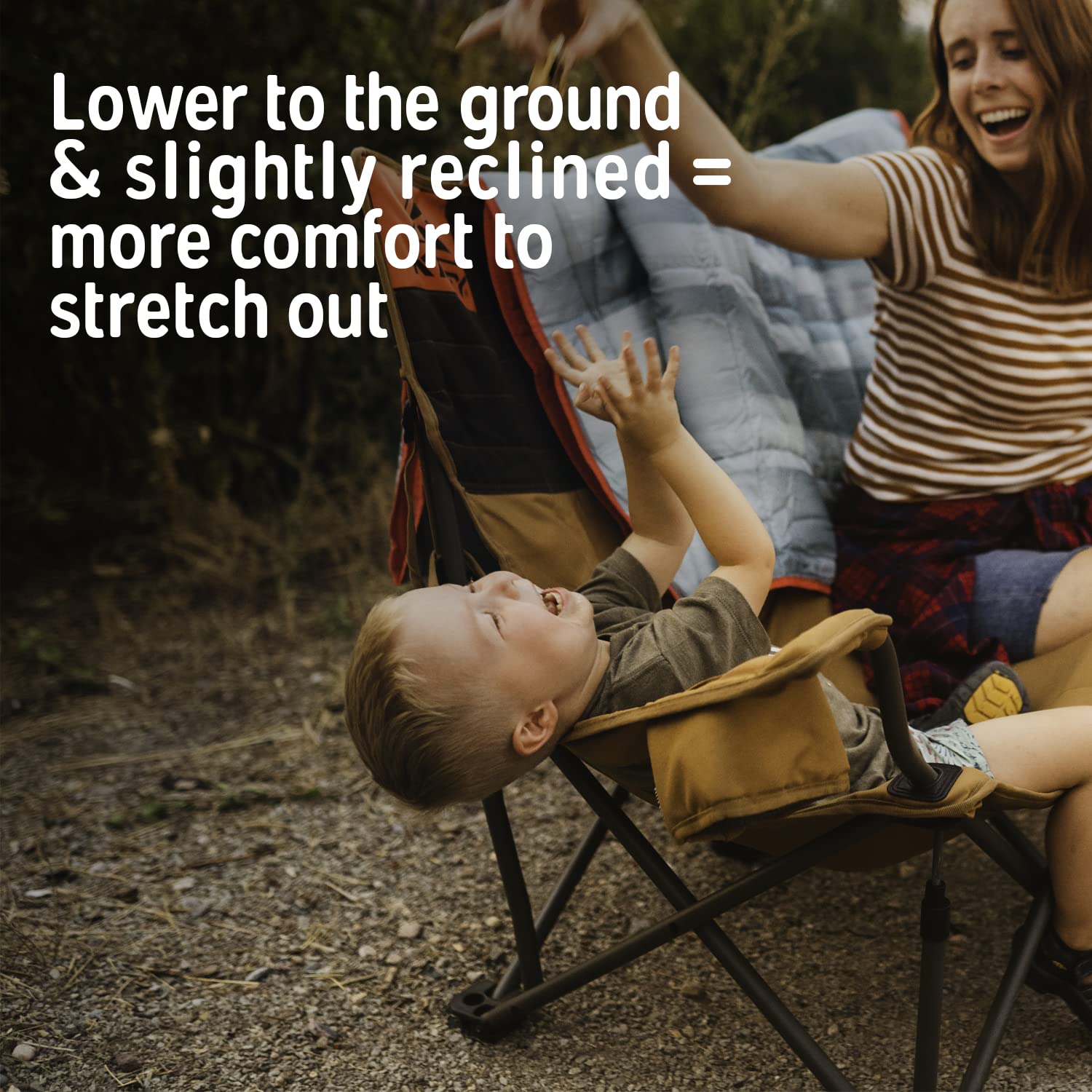 Kelty Low Loveseat, Canyon Brown/Beluga For Camping