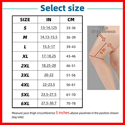 JIUFENTIAN copper Knee Braces for Knee Pain women and men(2Pack)-Knee sleeve copper knee compression sleeve for Arthritis,Joint Recovery,Workout, Running,and Sports(X-Large)