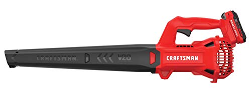 CRAFTSMAN 20V MAX Cordless Leaf Blower Kit with Battery & Charger Included (CMCBL710D1)