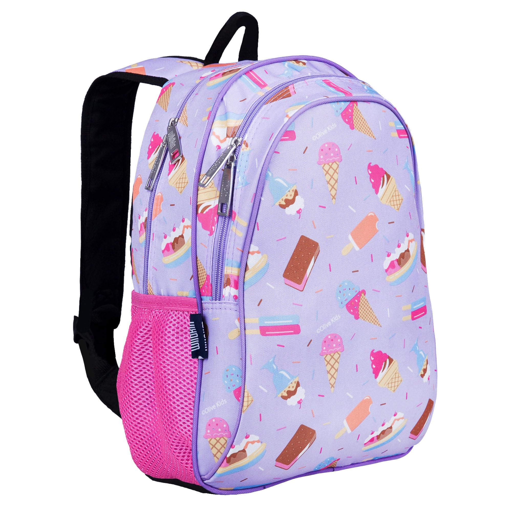 Wildkin 15-Inch Kids Backpack for Boys & Girls, Perfect for Early Elementary Daycare School Travel, Features Padded Back & Adjustable Strap (Sweet Dreams)