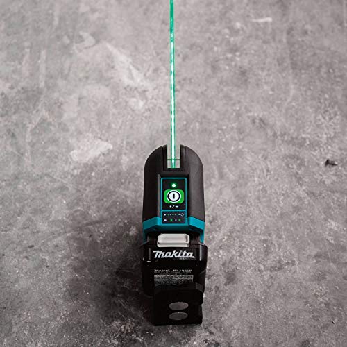 Makita SK105GDNAX 12V max CXT® Lithium-Ion Cordless Self-Leveling Cross-Line Green Beam Laser Kit (2.0Ah)
