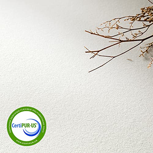 Best Price Mattress Queen Mattress 6 inch Bed-In-A-Box, Green Tea Memory Foam, Cream