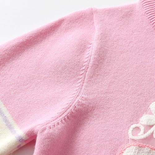 Unisex Baby Sweatshirt Waffle Knit Baby Clothes Long Sleeve Button up Lapel Knitted Sweaters Christmas Cardigan