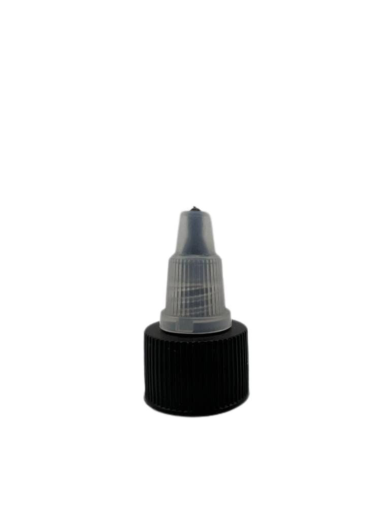 Natural Farms 4 oz Clear Boston Plastic Bottles -12 Pack Empty Bottle Refillable - BPA Free - Essential Oils - Aromatherapy | Black/Natural Twist Top Cap - Made in the USA