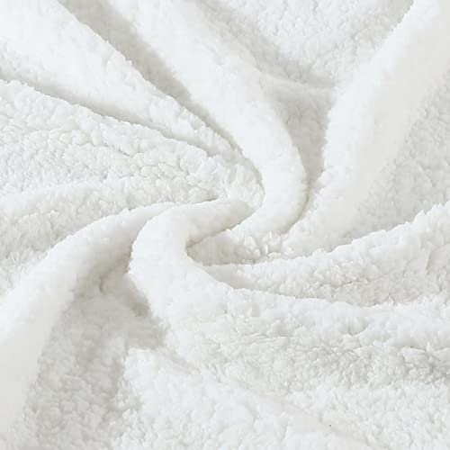 Eddie Bauer - Queen Blanket, Reversible Sherpa Fleece Bedding, Soft & Cozy Home Decor (Mountain Village Red, Queen)