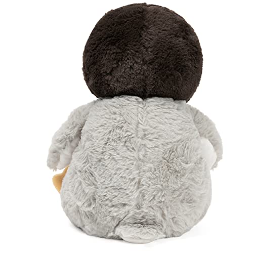 GUND Baby Animated Kissy The Penguin Plush, Singing Stuffed Animal Baby Toy for Ages 0 and Up, Black/White/Grey, 12"
