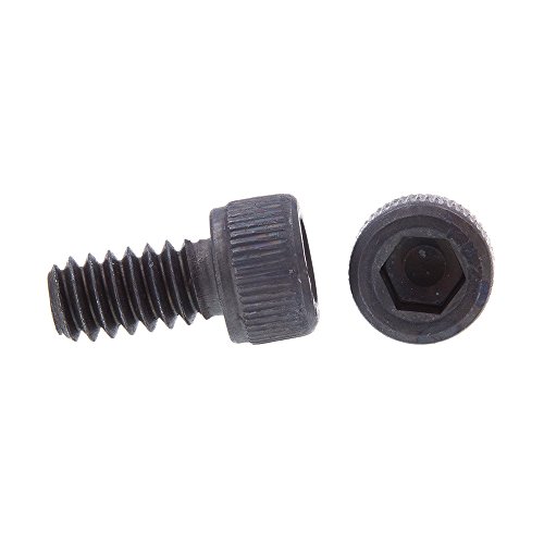 Prime-Line 9177992 Socket Head Cap Screws, Hex (Allen) Drive, #10-24 X 3/8 in, Black Oxide Coated Steel, (25-pack)