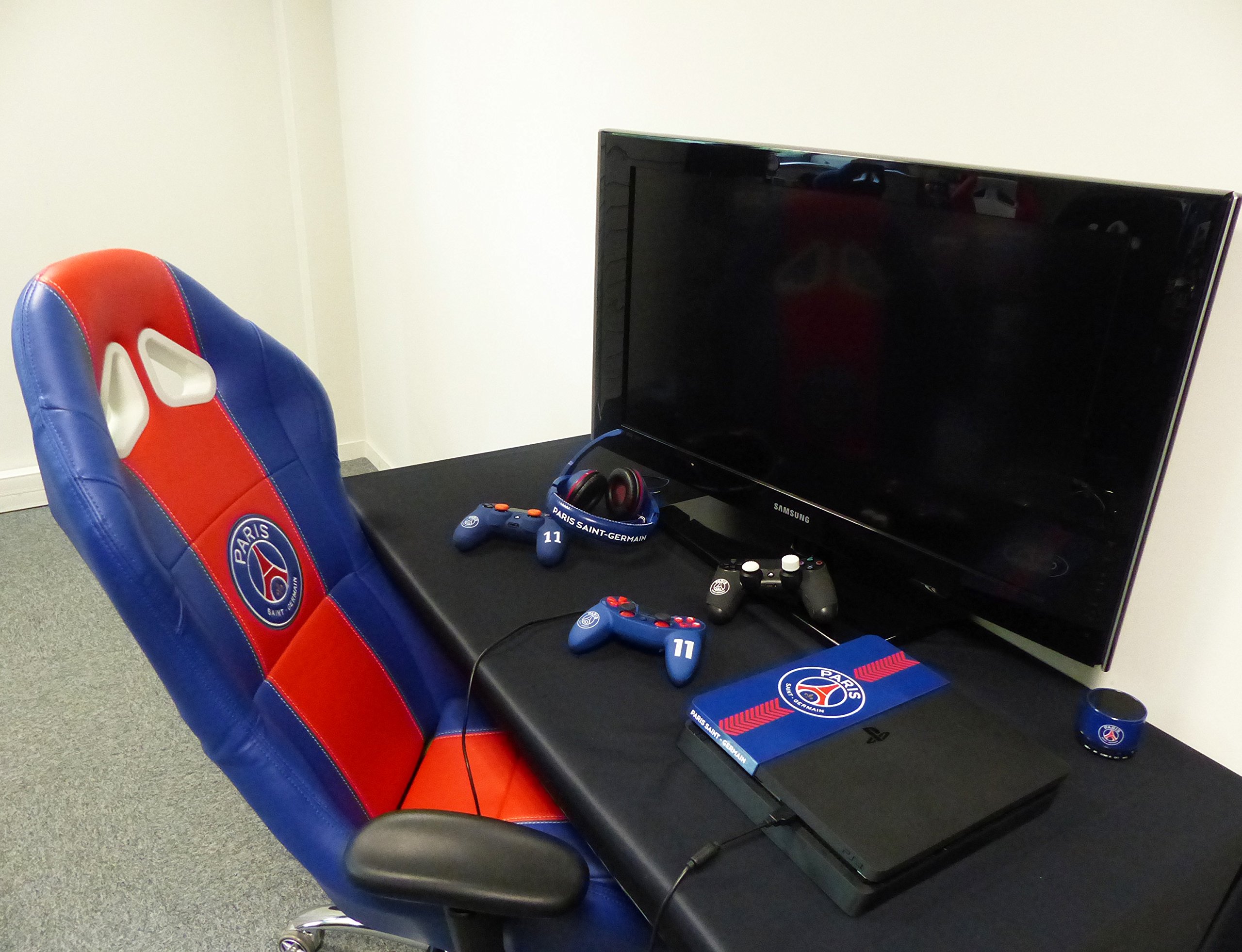 Subsonic - E-Sport Pack for Playstation 4 Controller - Official Licensed MCFC OM PSG Paris Saint Germain (PS4)