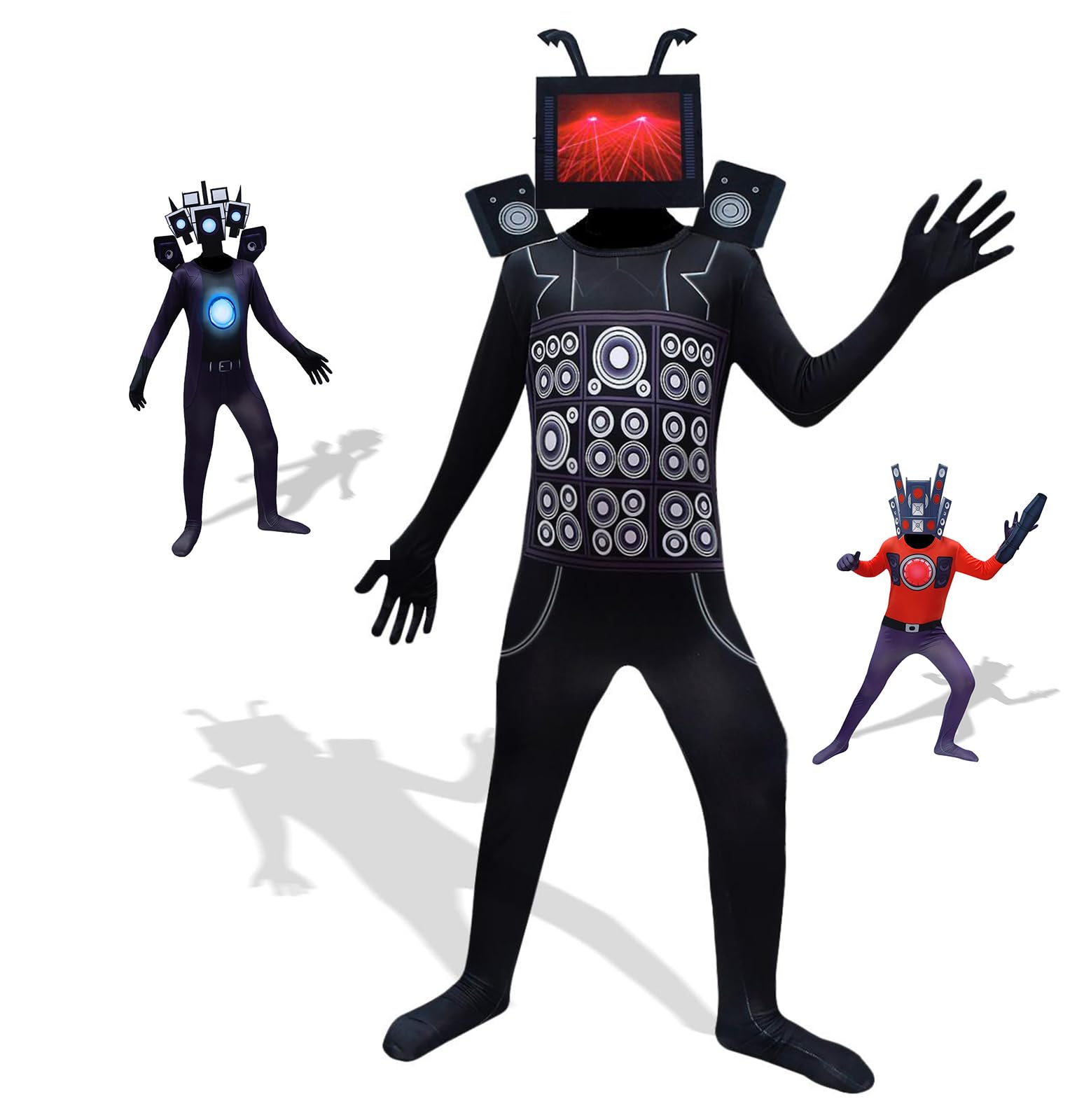 MLKIN Halloween Games Outfits Jumpsuit Bodysuit