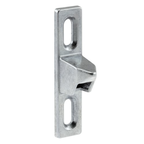 PRIME-LINE C 1032 Keyed Sliding Glass Door Handle Set β Replace Old or Damaged Door Handles Quickly and Easily & Slide-Co 14504 Sliding Door Keeper, 1/2 inch, Chrome Plated Diecast