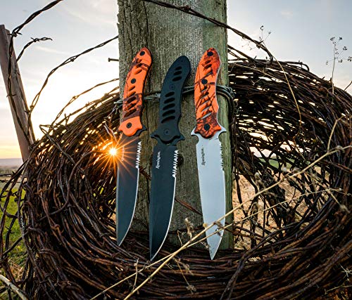 Remington Cutlery R20007 F.A.S.T. Series Fixed 10.6" Blade Knife with Sheath, Mossy Oak Break-up Country Camo