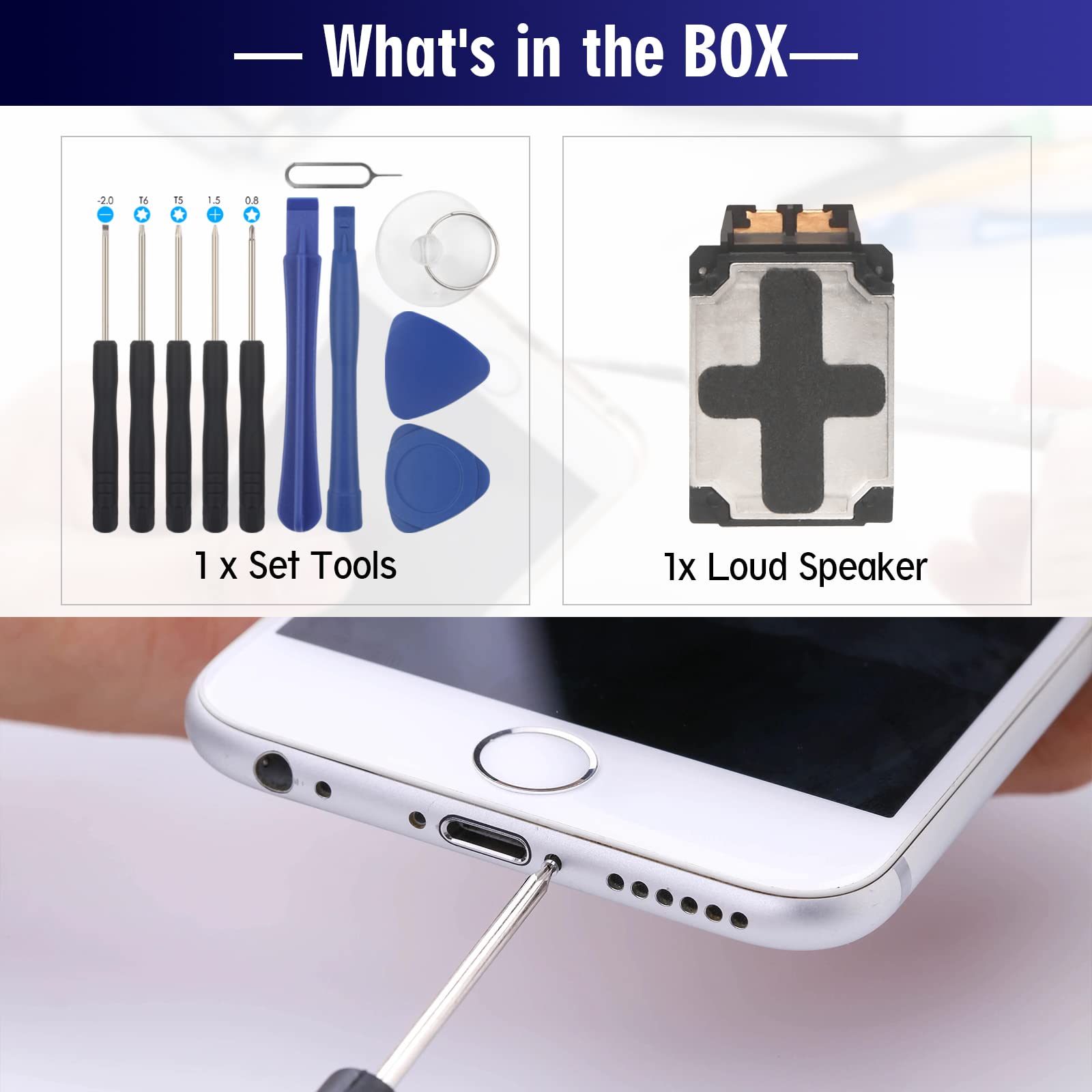 YWLRONG for Samsung Galaxy A32 5G Loud Speaker Replacement for Samsung Galaxy A13 5G Loudspeaker A42 5G A136 A326 A426 Ringer Speaker Buzzer Assembly withTools