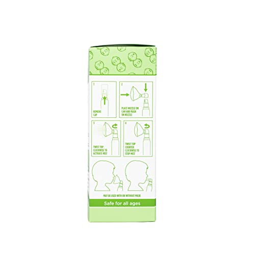 Boogie Micro-Mist Inhaler Saline Spray 1.7oz Unscented - Pack of 1