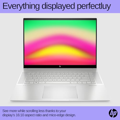 HP 2023 Newest Envy Laptop, 16" WQXGA Touchscreen, Intel Core i9-13900H(14-Core, Up to 5.4GHz), GeForce RTX 4060, 32GB DDR5 RAM, 2TB SSD, Wi-Fi 6E, Backlit Keyboard, Quad Speakers, Windows 11 Home