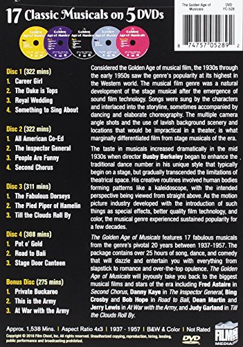 The Golden Age of Musicals (5 Disc Collector's Set)