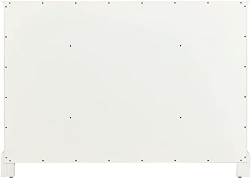Signature Hardware 953528-48-RUMB-1 Quen 48" Free Standing Single Vanity Set with Wood Cabinet, Vanity Top and Rectangular Undermount Vitreous China Sink - Single Faucet Hole