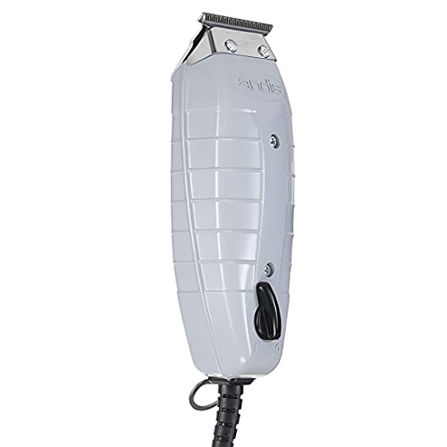 Andis Barber Combo-Powerful High-speed adjustable clipper blade & T-Outliner T-blade trimmer with fine teeth for dry shaving, outlining and fading Bundled with KEPSE Neck Duster