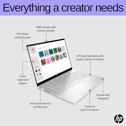 HP 2023 Newest Envy Laptop, 16" WQXGA Touchscreen, Intel Core i9-13900H(14-Core, Up to 5.4GHz), GeForce RTX 4060, 32GB DDR5 RAM, 2TB SSD, Wi-Fi 6E, Backlit Keyboard, Quad Speakers, Windows 11 Home