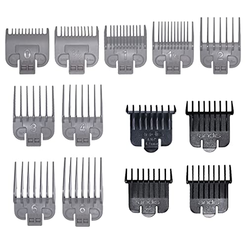 Andis Barber Combo-Powerful High-speed adjustable clipper blade & T-Outliner T-blade trimmer with fine teeth for dry shaving, outlining and fading Bundled with KEPSE Neck Duster