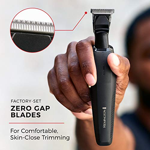Remington Ultimate Precision Multigroomer Powered Hair Clipper, 6"x4"x2", Black