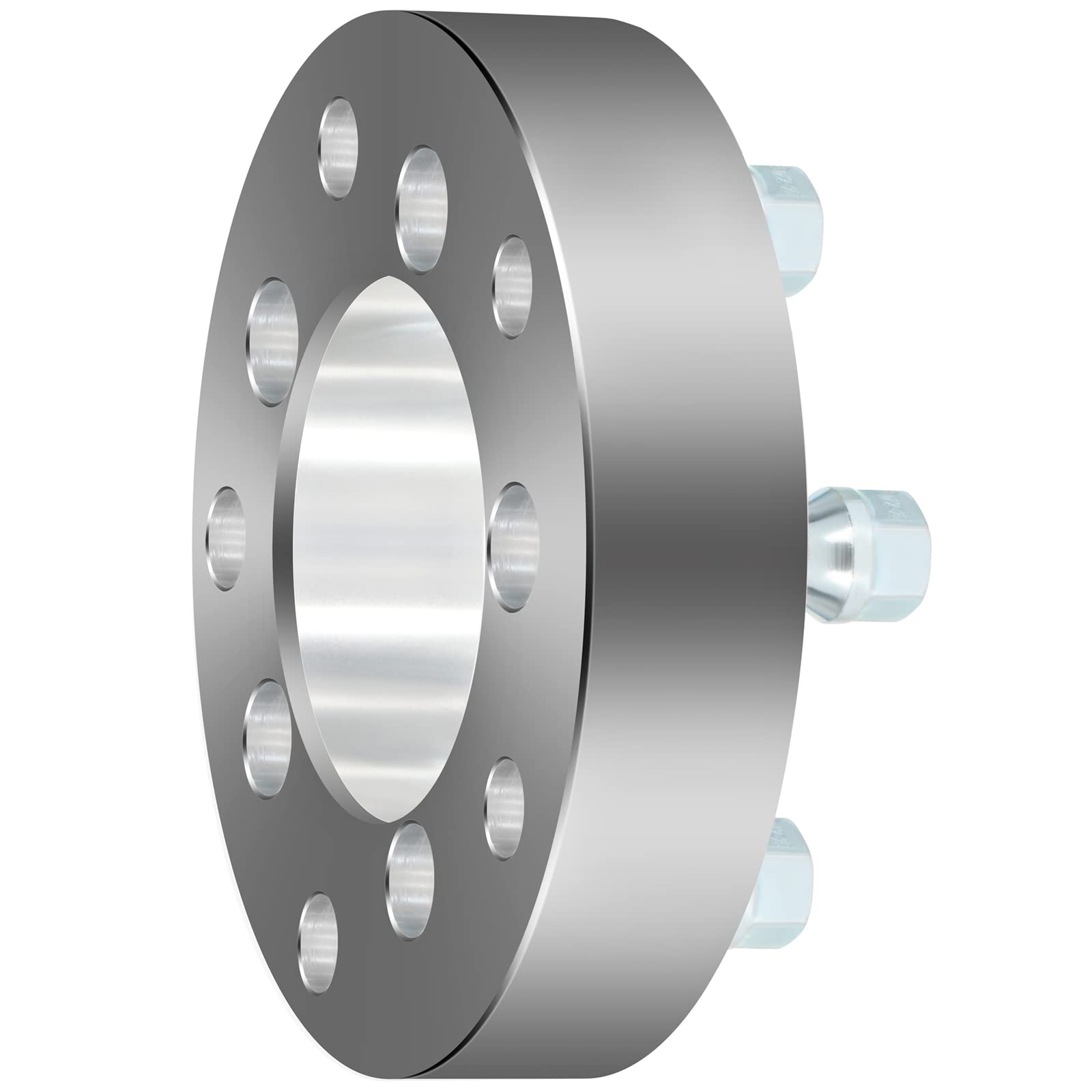 SCITOO 4X 1.5 inch 5 Lug Wheel Spacers Adapters 5x5.5 to 5x4.5 5x139.7mm to 5x114.3mm Compatible with F100 E100 Econoline Wheel Spacers for Ramcharger Wheel Spacers with 1/2 Studs