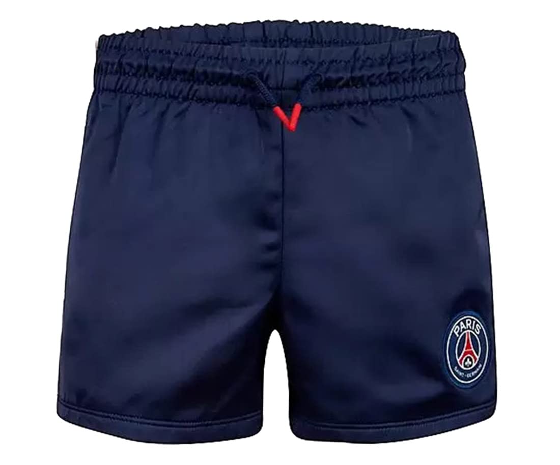 Jordan G PSG Satin Short Girls Active Shorts Size L, Color: Navy/White/Red-Blue