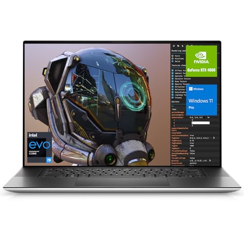 DELL XPS 9000 Series 9530 Premium Laptop, 15.6" FHD+ Screen, Intel Core i9-13900H, NVIDIA GeForce RTX 4060, 64GB DDR5 RAM, 4TB SSD, IR Camera, Backlit KB, FP Reader, Wi-Fi 6, Windows 11 Pro