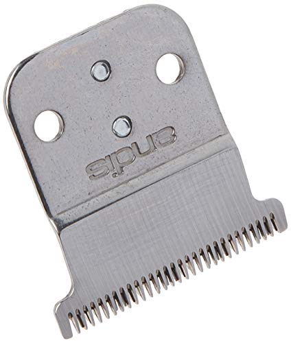 Andis Carbon Stainless-Steel Deep-Tooth Replacement T-Blade β for Model D-8, Slim-Line Pro-Li Cord/Cordless Trimmer - Close & Sharp Cutting, Zero-Gapped, Dependable & Long-Life Blade β Silver