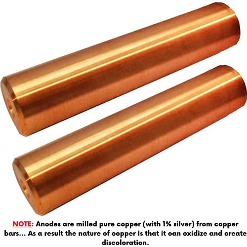 Remington Solar Copper Anode, 2 x Replacement, Sun Shock Solar Pool Ionizer, Save 80% on Chlorine Costs, Helps Reduce Chemical Irritations, Cleans & Clears Your Pool (2 Pack)