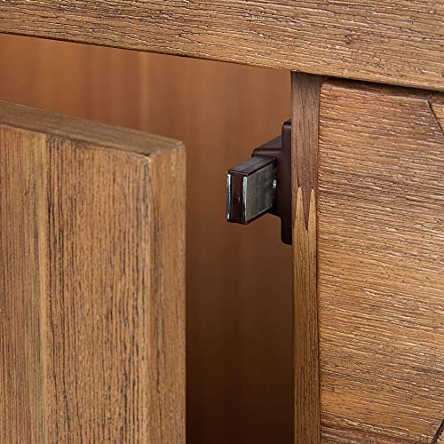 Signature Hardware 953140-48-RUMB-0 Devora 48" Free Standing Single Vanity Set with Wood Cabinet, Vanity Top, and Rectangular Undermount Vitreous China Sink